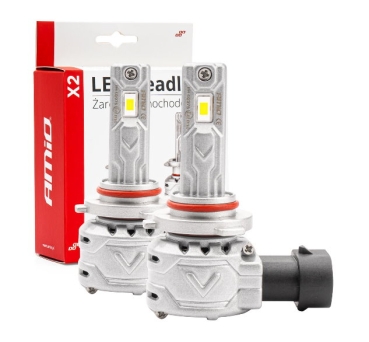 Daylights Austria - AMiO HB4 9006 LED Canbus Headlight +400% X2 Series 6500K Duobox