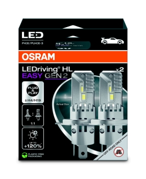Daylights Austria - Osram H4 / H19 LEDriving HL EASY GEN2 LED Headlight 6500K Duobox